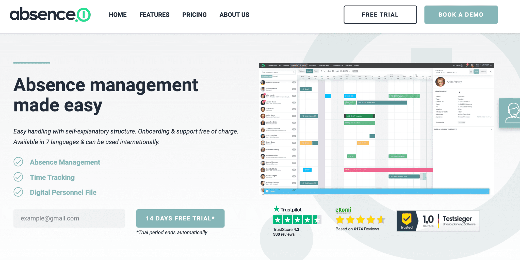 Top 6 Absence Management Software to Boost HR Productivity
