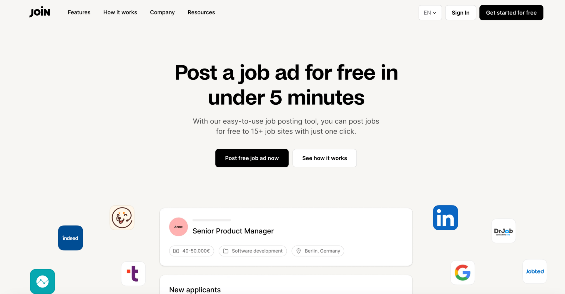 Top 10 Free Job Posting Websites in Germany To Use in 2024