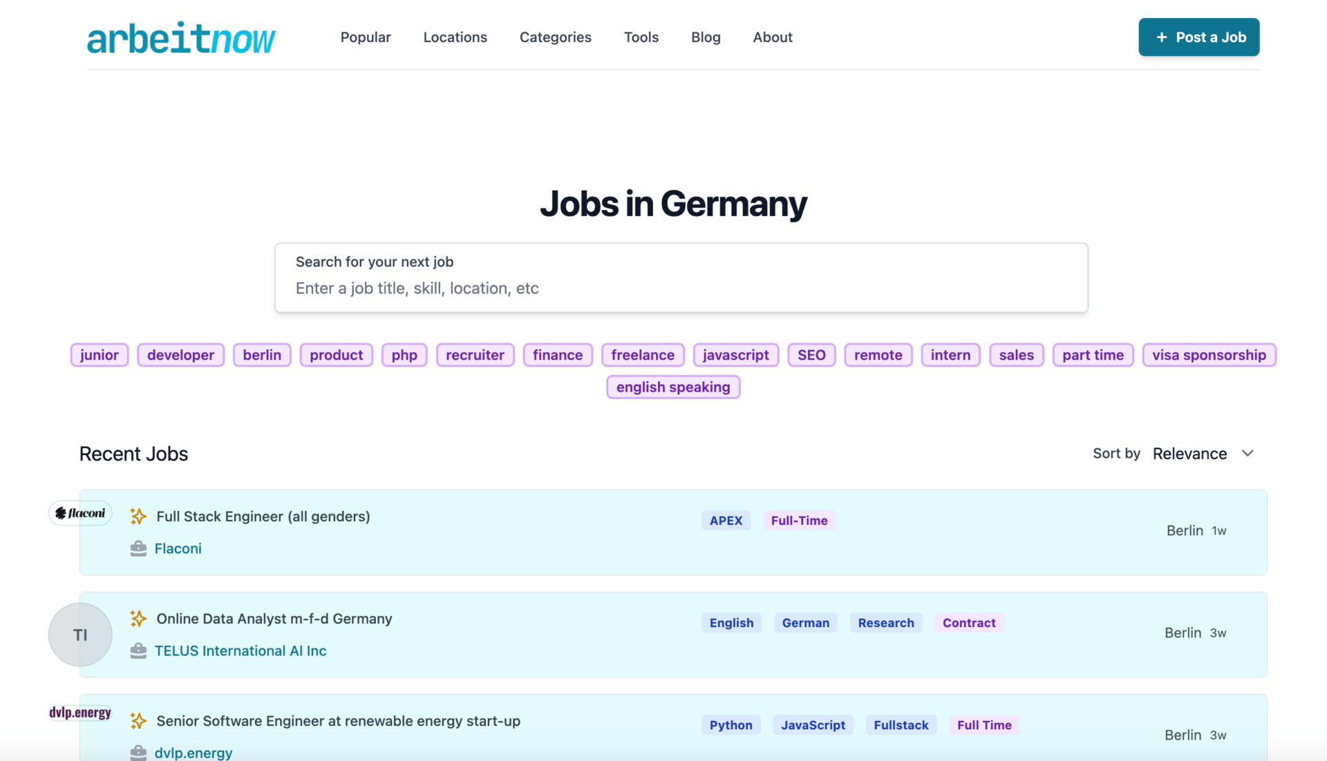 Top 10 Free Job Posting Websites in Germany To Use in 2024