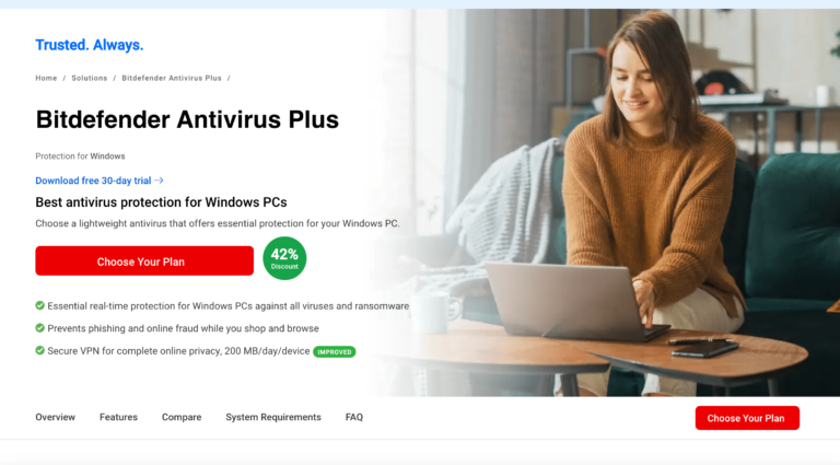 Top 10 Best Antivirus Software To Use in 2024