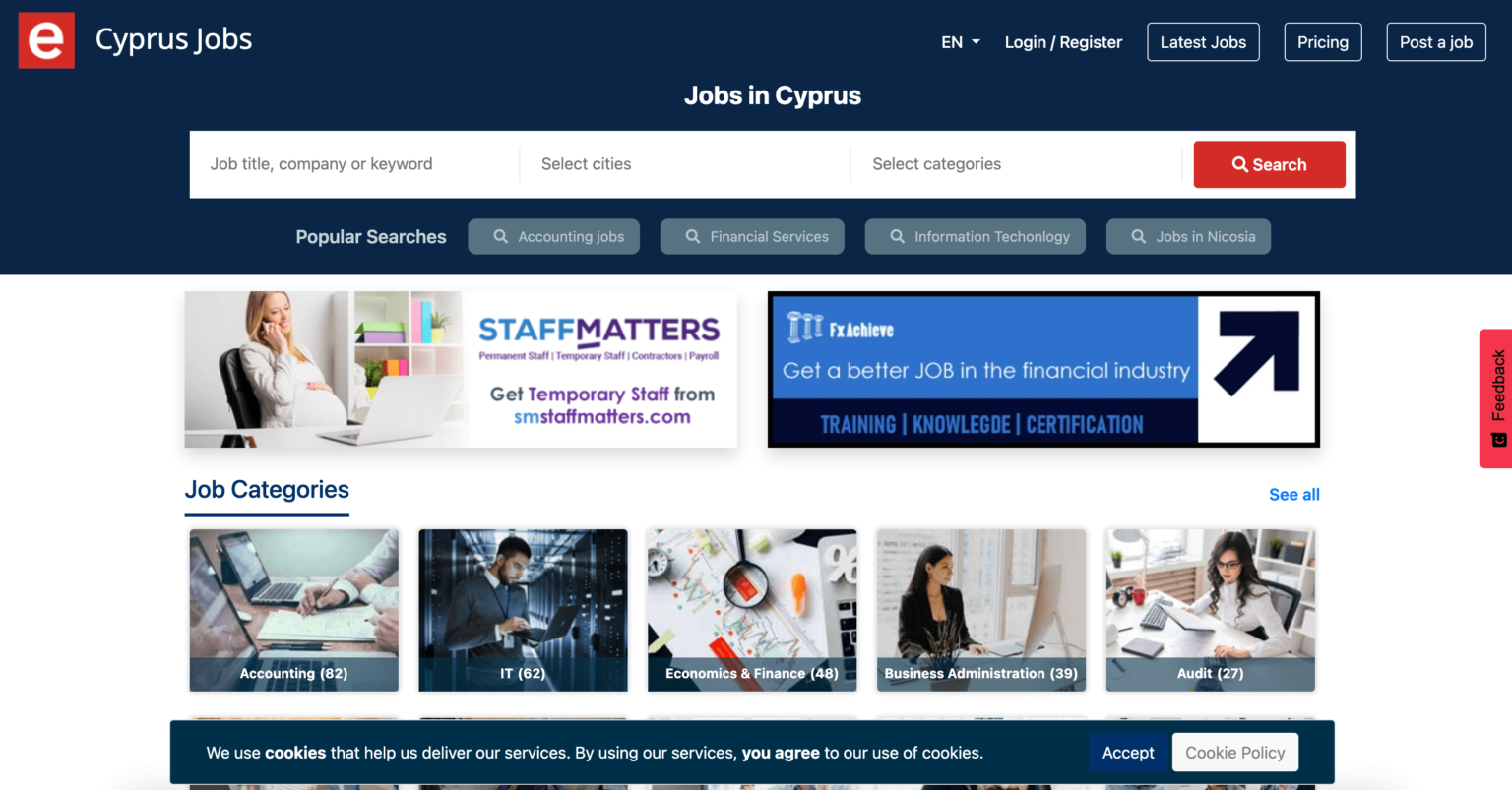 Top 10 Best Job Posting Websites in Cyprus for 2025