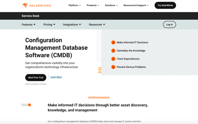 Top 10 Best Configuration Management Database (CMDB) Software in 2025