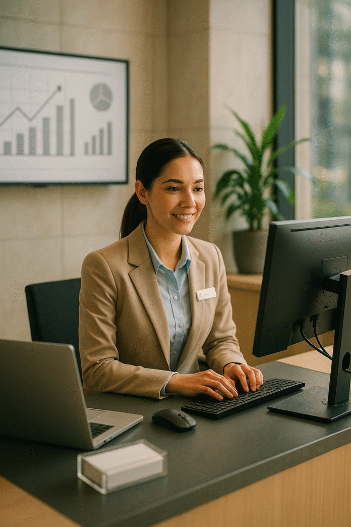 Top 30 Career as a Receptionist Statistics, Data & Trends