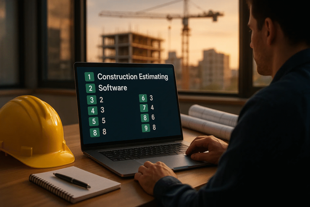 Top 10 Construction Estimating Software To Try in 2025